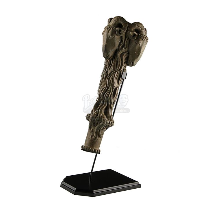 Belloqs (Paul Freeman) Ancient Hebrew Staff Top | INDIANA JONES AND THE ...