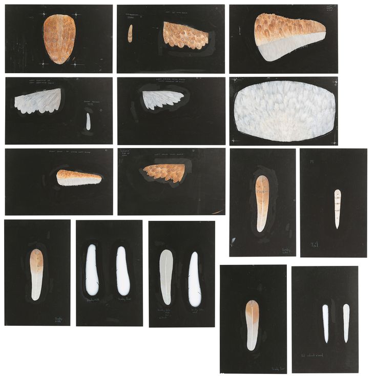 Owl Title Sequence Digital Mapping Paintings | LABYRINTH (1986)