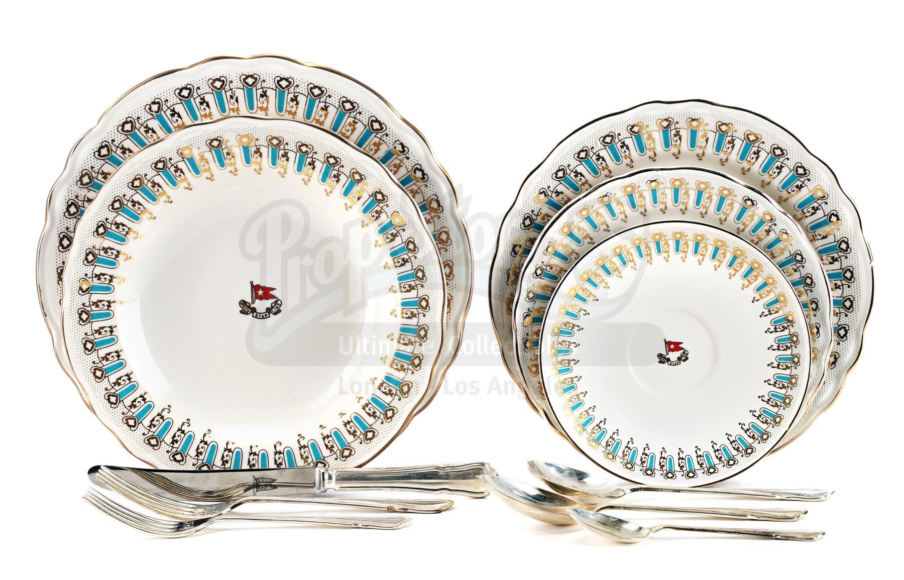 Lot # 1291: TITANIC (1997) - First Class Dinnerware Set
