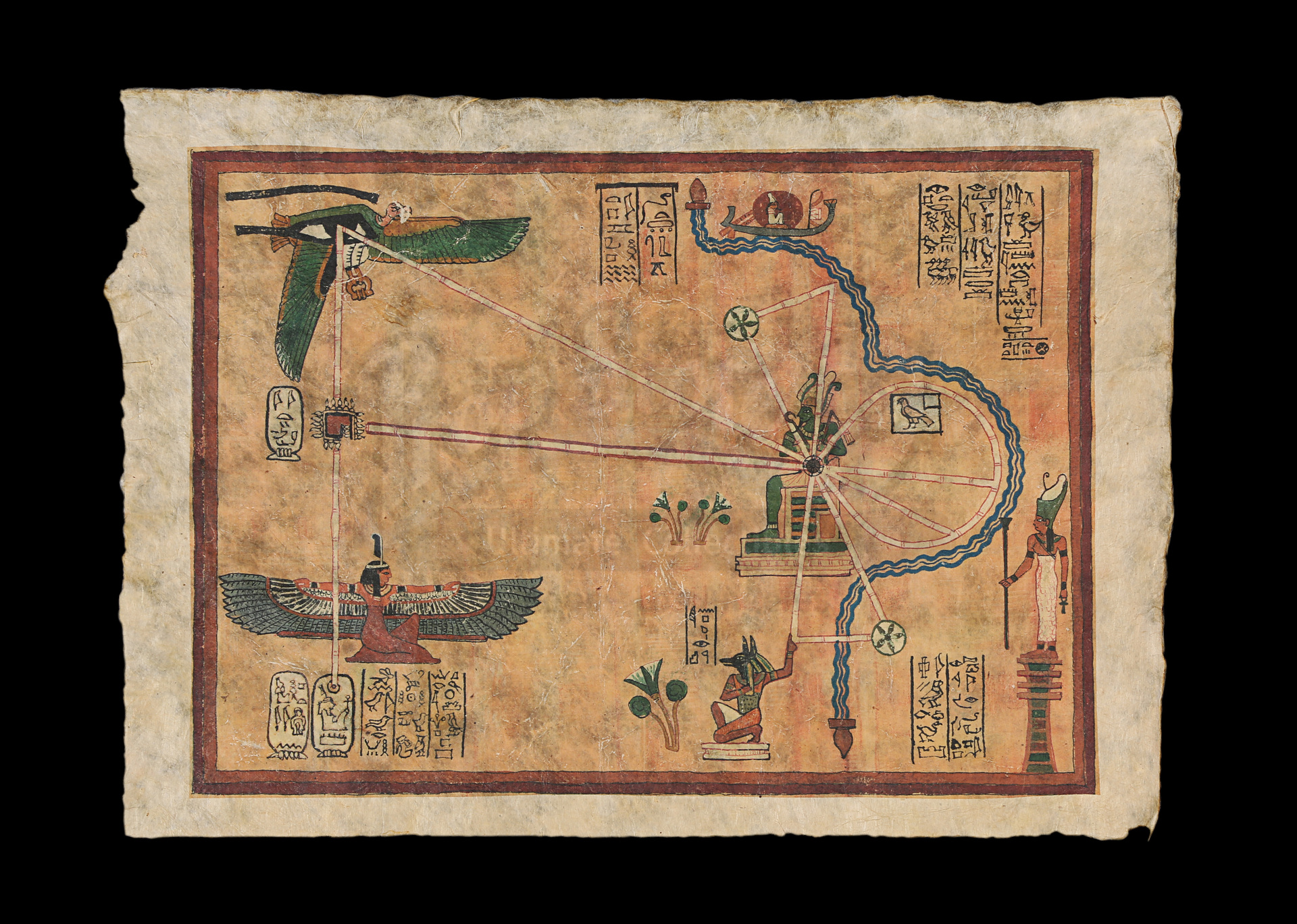 Lot # 903: MUMMY, THE (1999) - Map of Hamunaptra