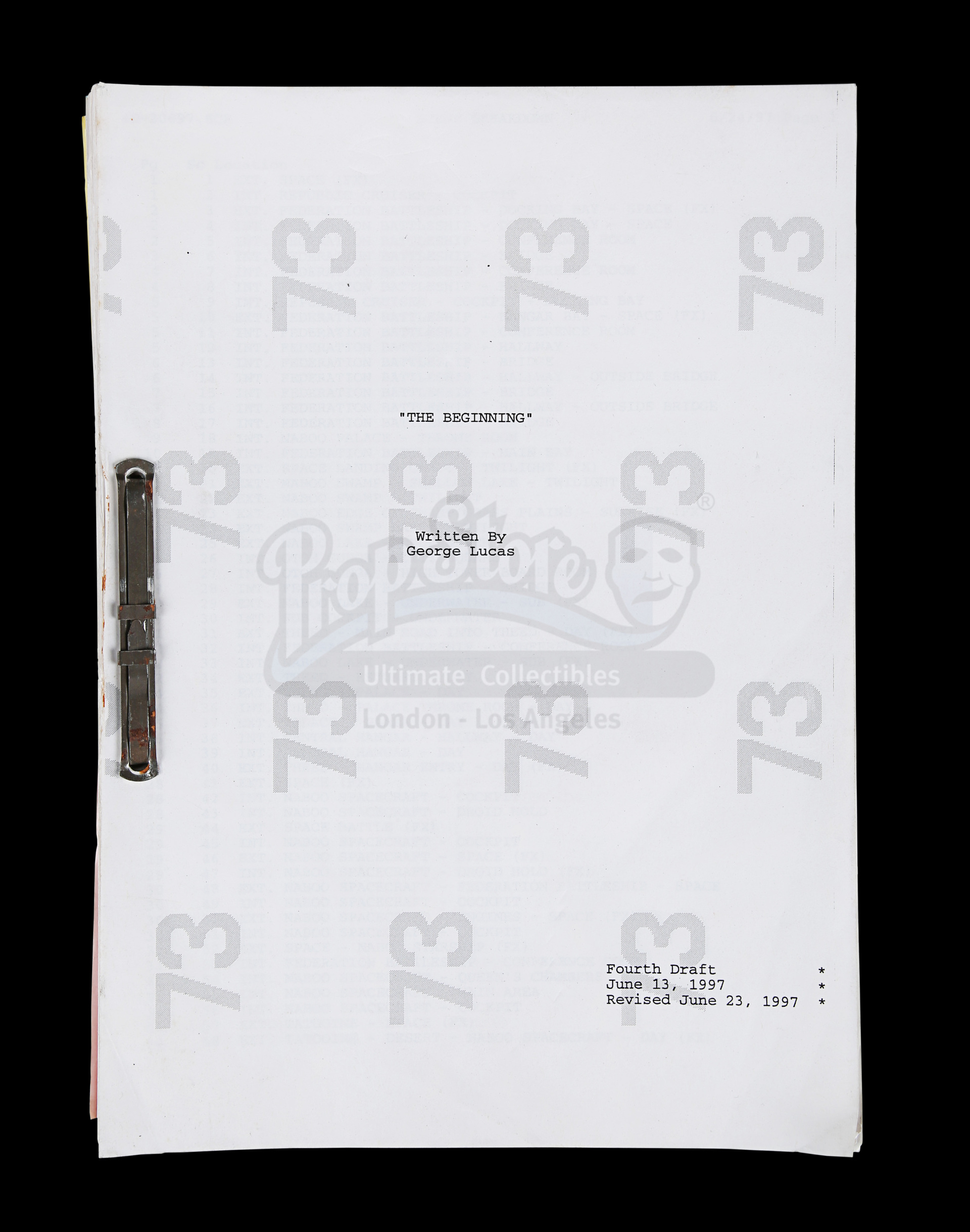 Lot # 1122: STAR WARS - EP I - THE PHANTOM MENACE (1999) - Revised ...