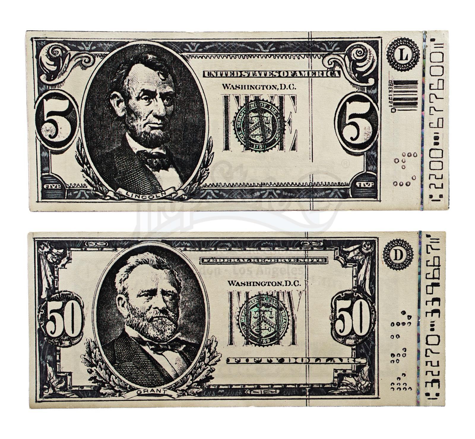 Lot # 492: BACK TO THE FUTURE PART II (1989) - Futuristic Currency