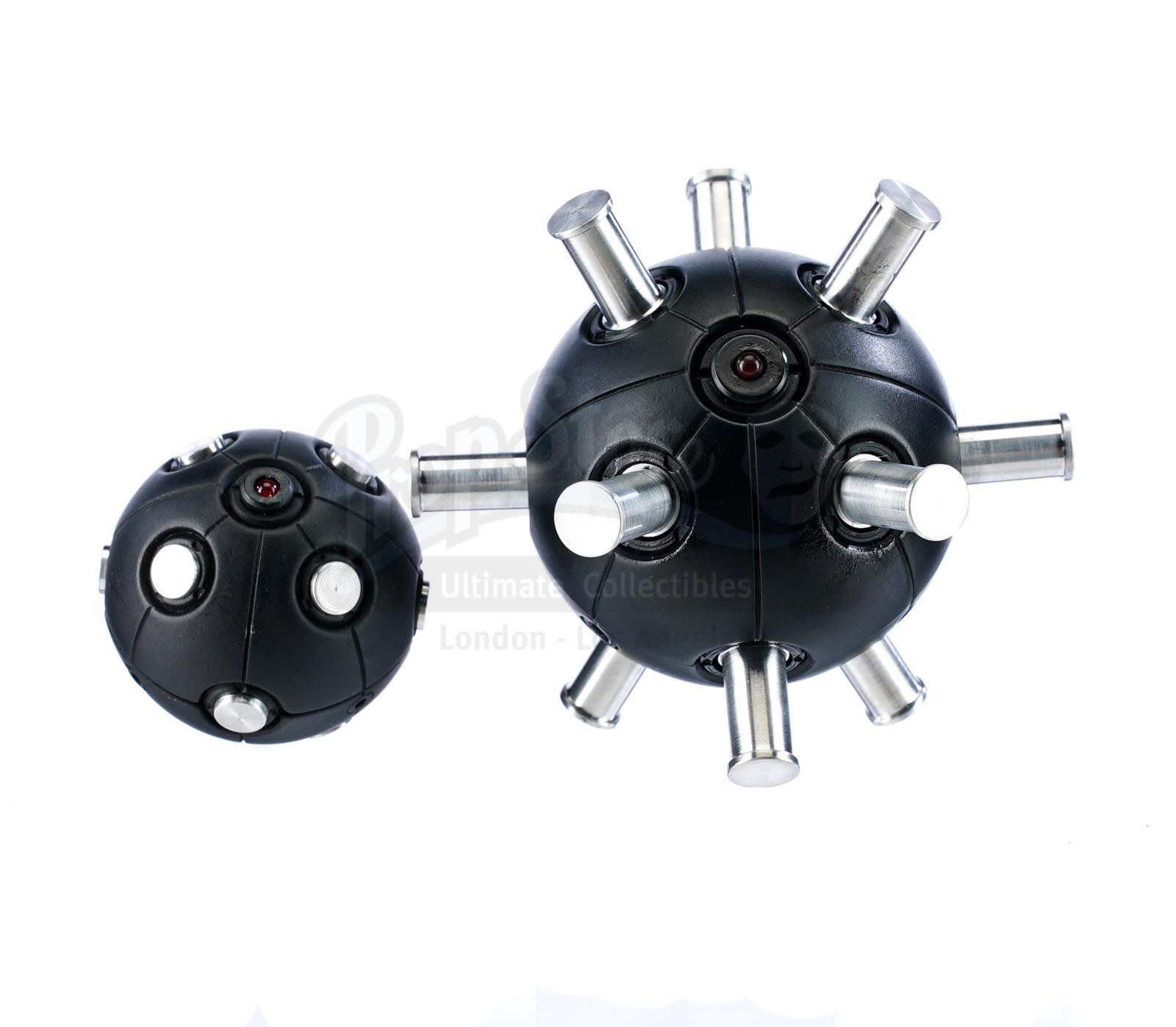 Lot # 38: BATMAN BEGINS (2005) - Pair of Bat-Bombs