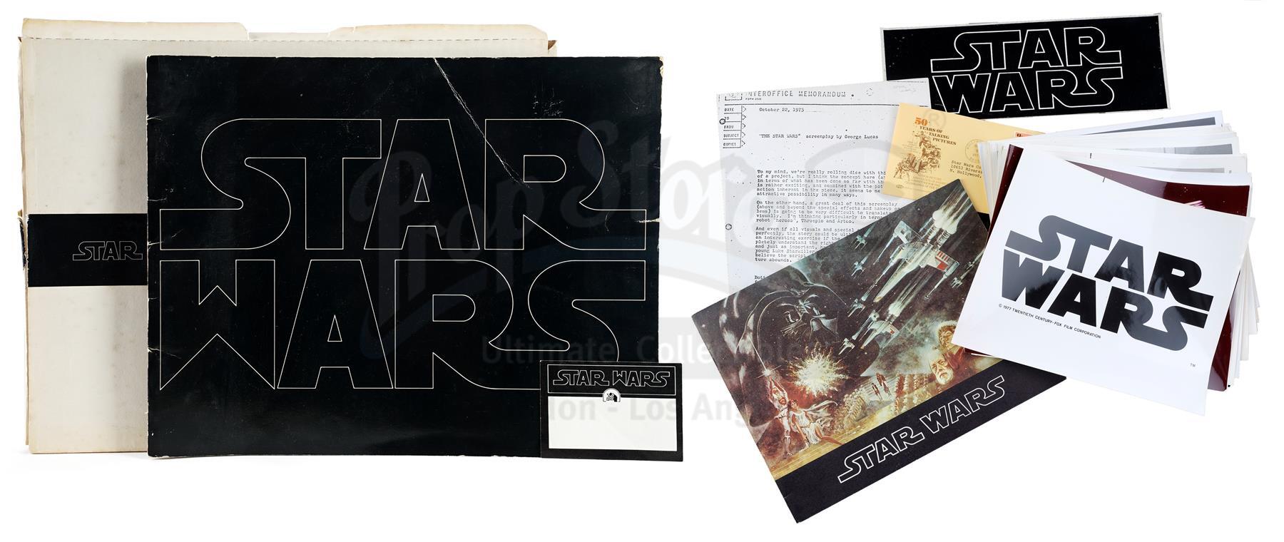 Lot # 1156: STAR WARS - EP IV - A NEW HOPE (1977) - Promotional Booklet ...
