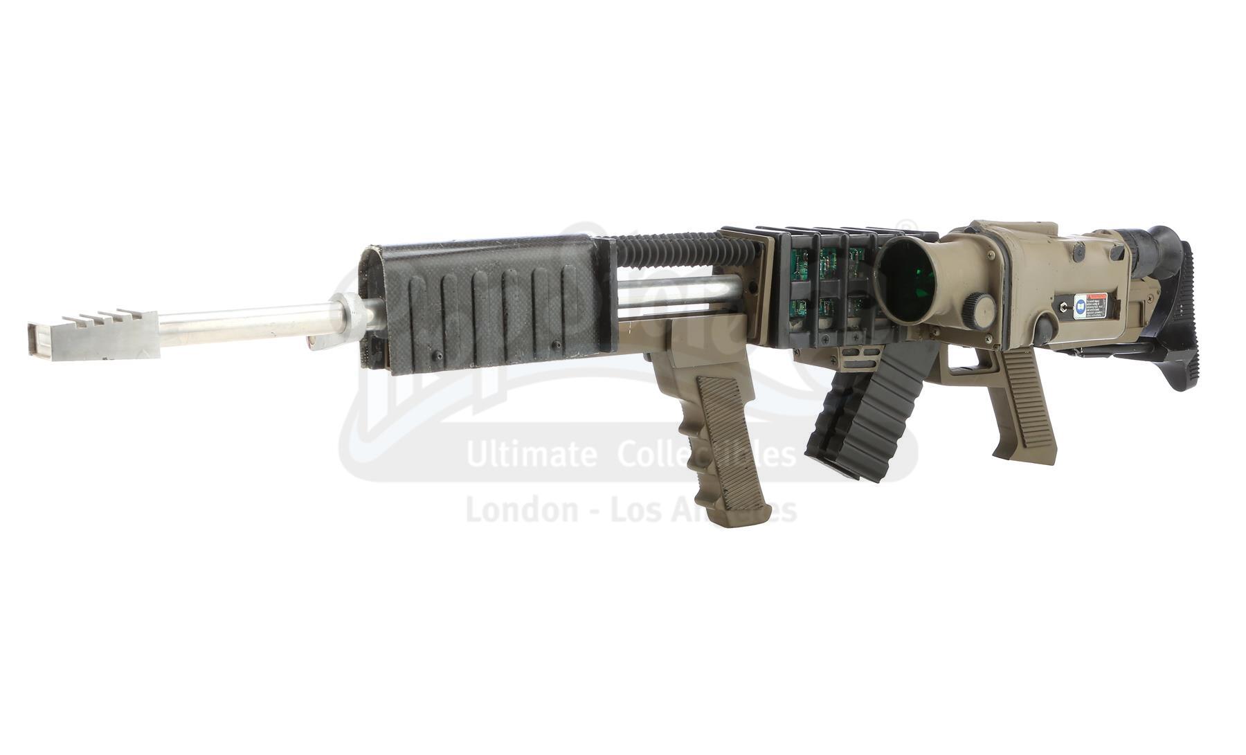 Lot # 72: ERASER (1996) - Hero Rail Gun