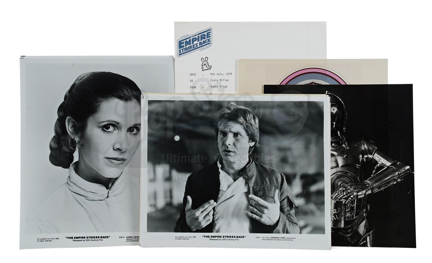 Lot # 1180: STAR WARS - EP V - THE EMPIRE STRIKES BACK (1980) - Black ...