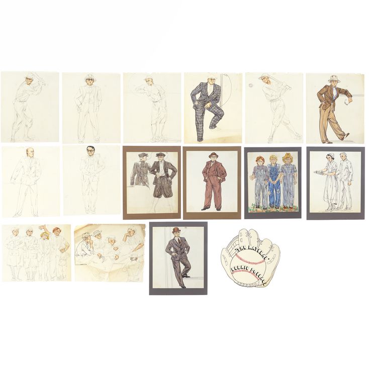 Lot #1045 - THE NATURAL (1984) - Set of Hand-Drawn Barbara Black-Sterne ...
