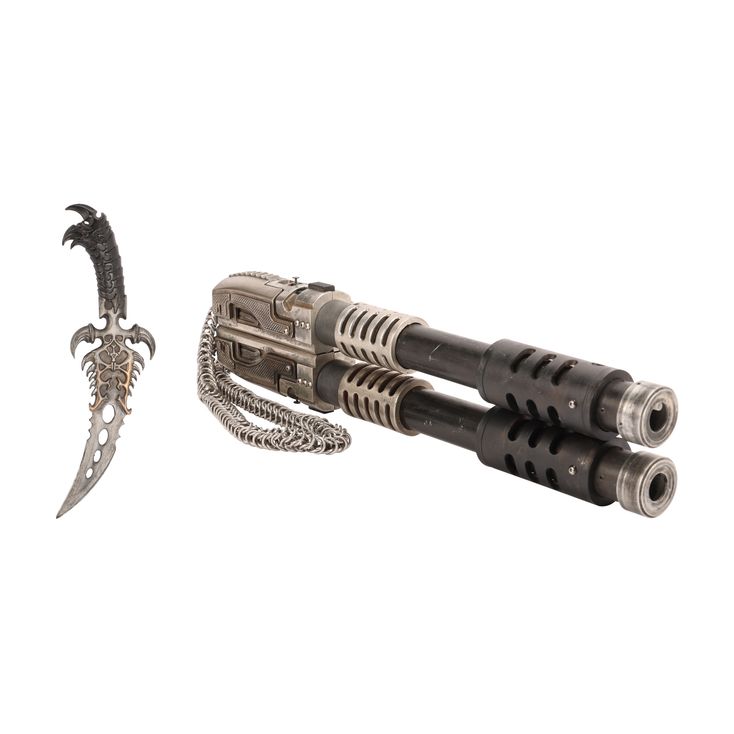 Lot 986. Riddicks (Vin Diesel) Necromonger Knife and Mercenary Double ...