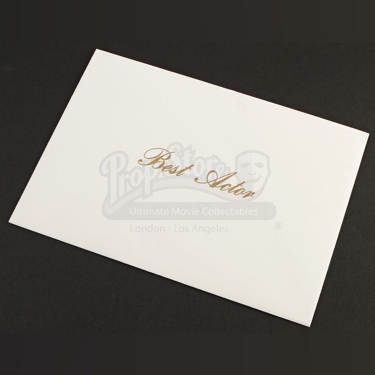 Tugg Speedman Best Actor Envelope | TROPIC THUNDER (2008)