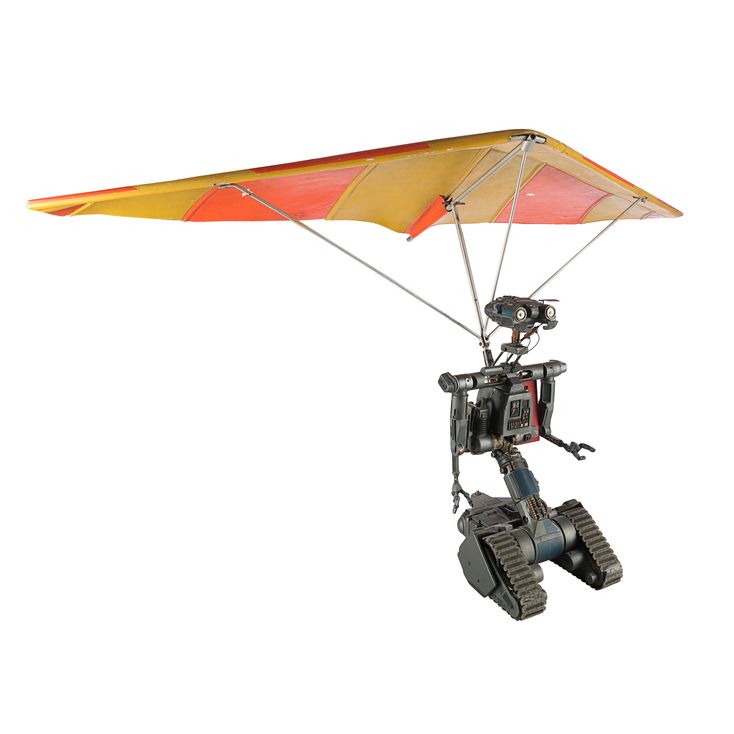 Lot 324 - Johnny 5 Model Miniature with Glider | SHORT CIRCUIT 2 (1988)