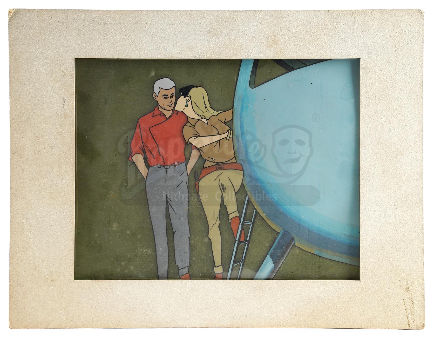 Lot # 801: JONNY QUEST (T.V. SERIES, 1964 - 1965) - Hand-Painted Race Bannon (Mike Road ...