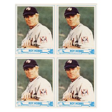 Lot # 1176 : NATURAL, THE (1984) - Sheet of Four Roy Hobbs (Robert ...