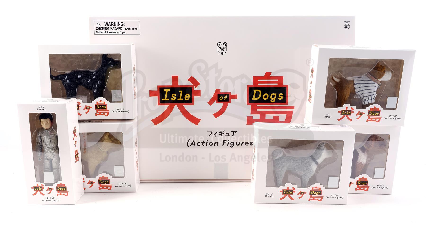Lot # 788: ISLE OF DOGS (2018) - Set of Limited Edition Figures