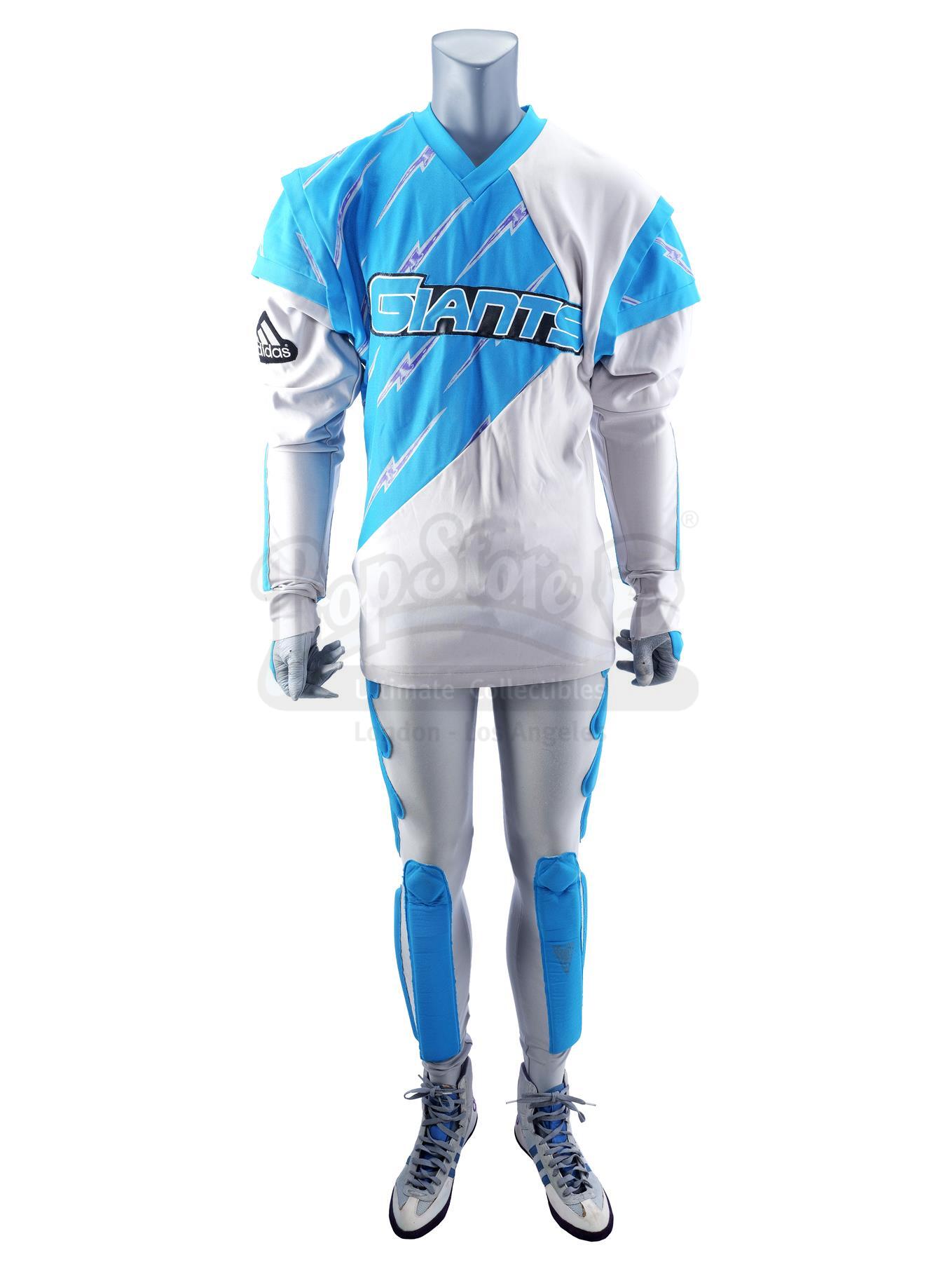 Lot # 1262: STARSHIP TROOPERS (1997) - Giants #11 Jump Ball Uniform