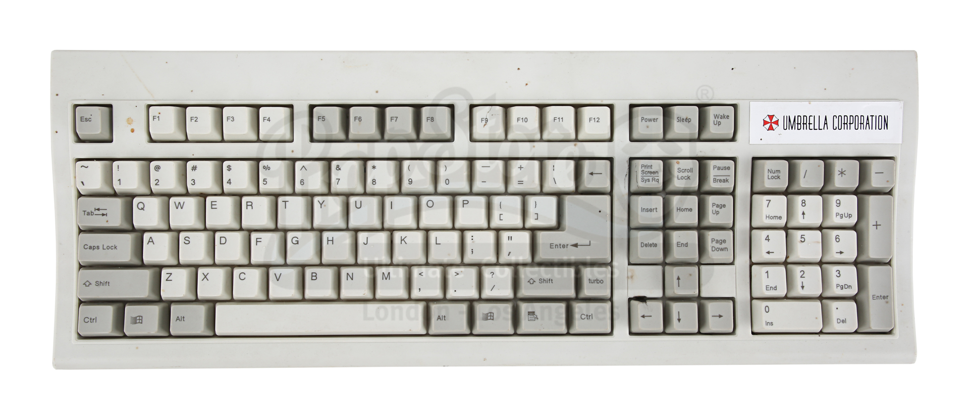 Umbrella Corporation Computer Keyboard | Prop Store - Ultimate Movie ...