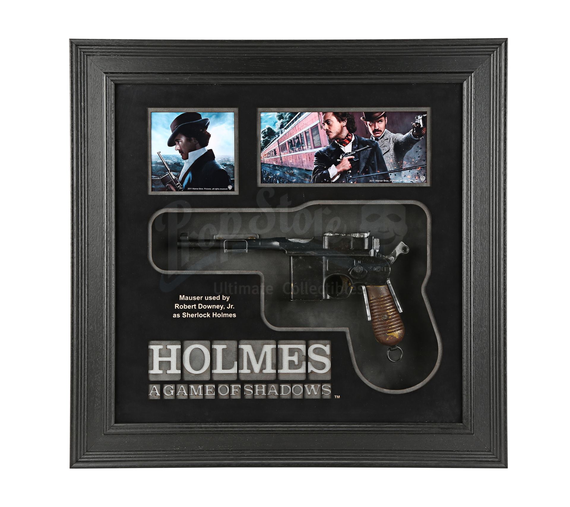 Sherlock Holmes (Robert Downey Jr) Mauser Display | Prop Store ...
