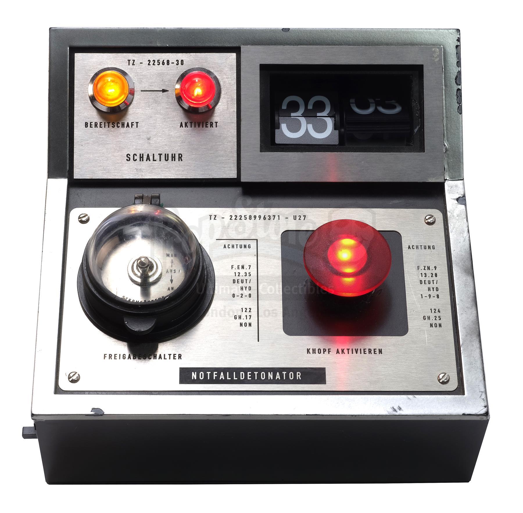 Lot # 560: CAPTAIN AMERICA: THE FIRST AVENGER (2011) - Hydra Base Detonator