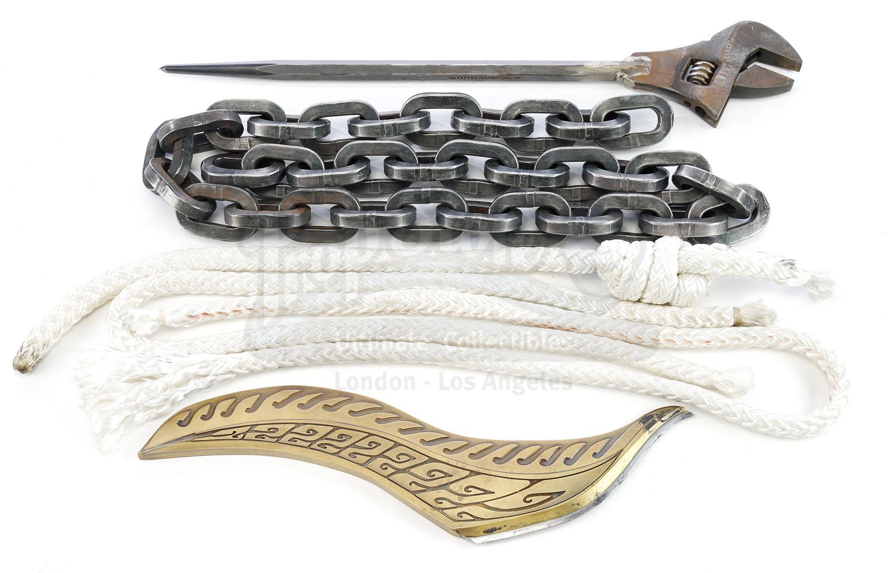 Lot # 1016: SKYSCRAPER (2018) - Will Sawyer's (Dwayne Johnson) Hero ...