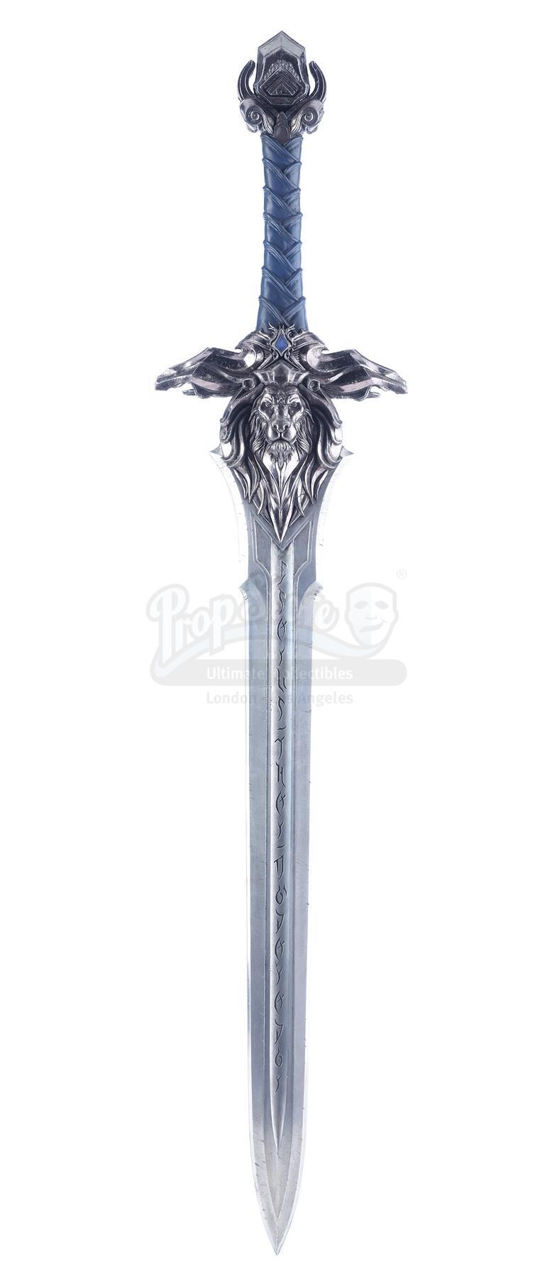 Lot # 411: WARCRAFT (2016) - Alliance Knight's Aluminum Sword