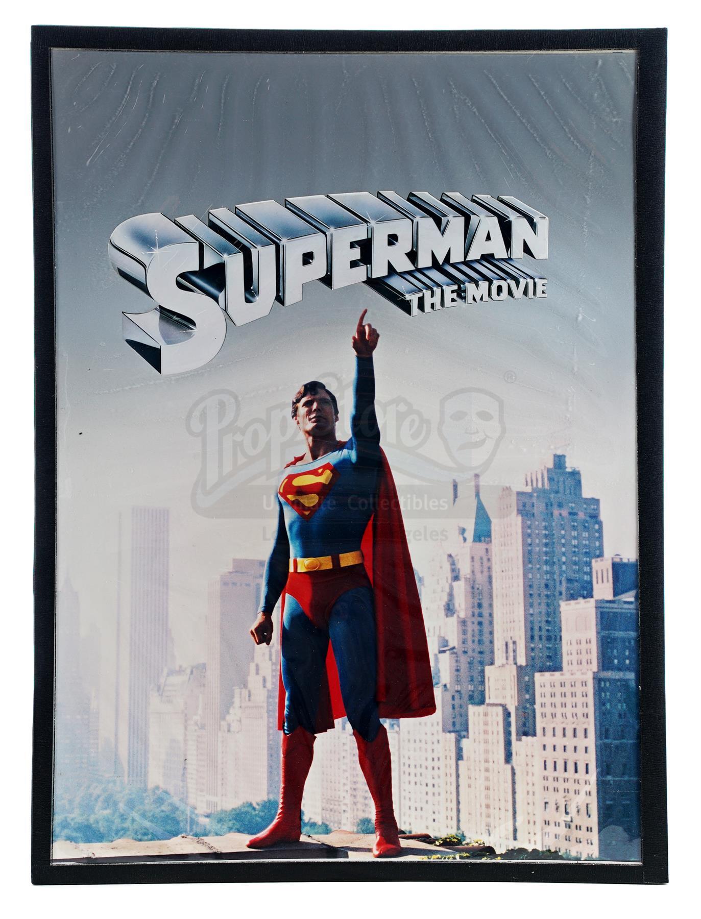 Lot # 1267: SUPERMAN (1978) - Hand-Illustrated Thought Factory Poster ...