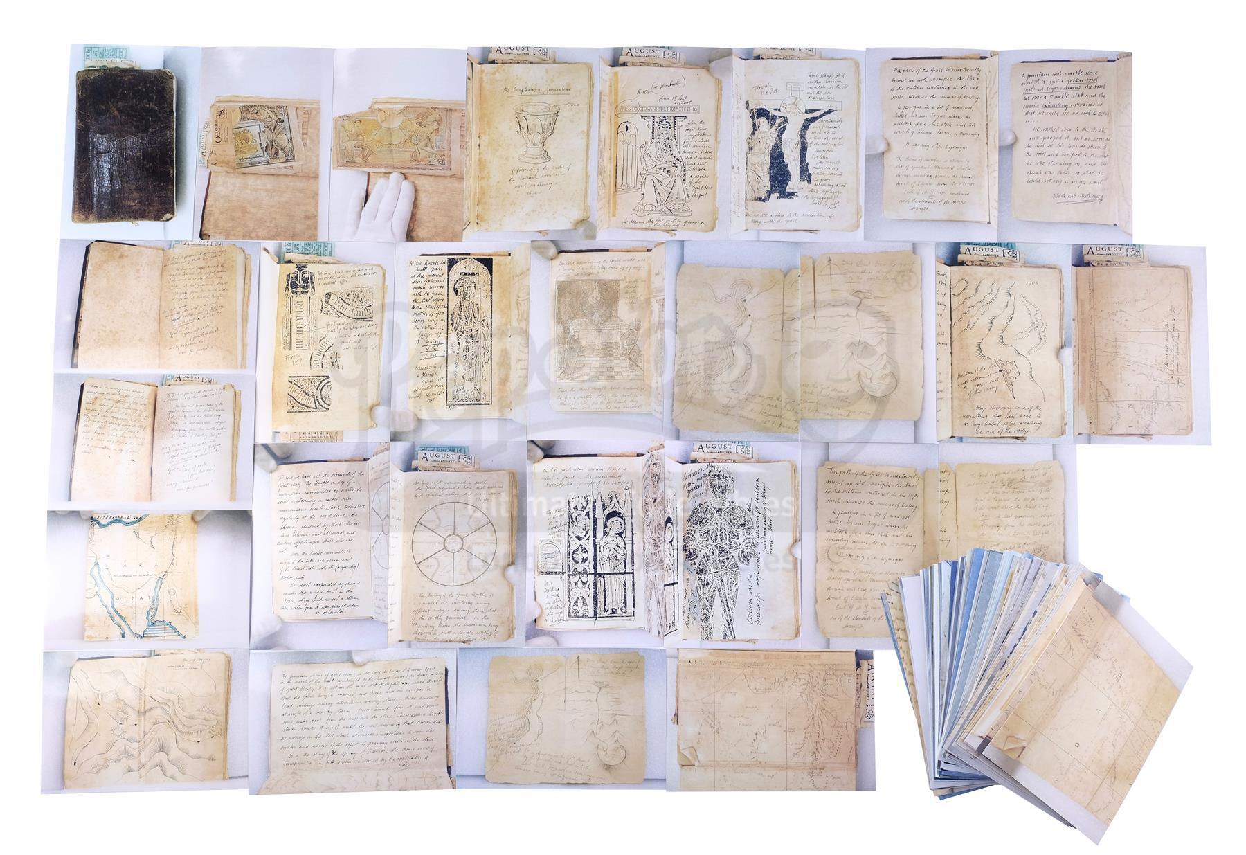 Lot # 775: INDIANA JONES & THE LAST CRUSADE (1989) - Grail Diary ...