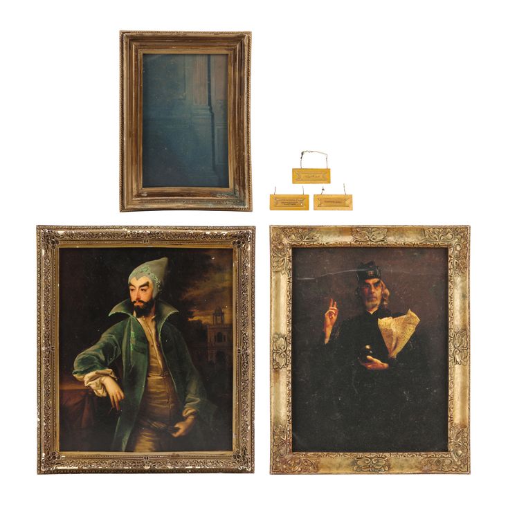 Lot 1203. Set of Three Wizard Portraits | HARRY POTTER AND THE ...