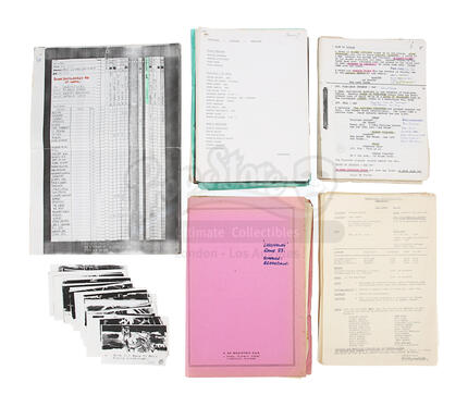 Production Paperwork | Prop Store - Ultimate Movie Collectables