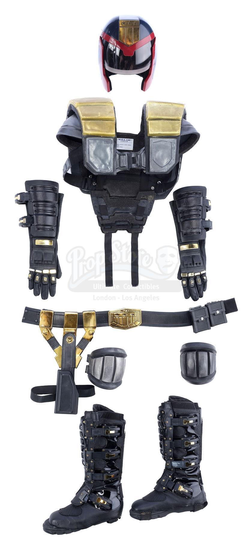 Lot # 804: JUDGE DREDD (1995) - Street Judge Costume Components