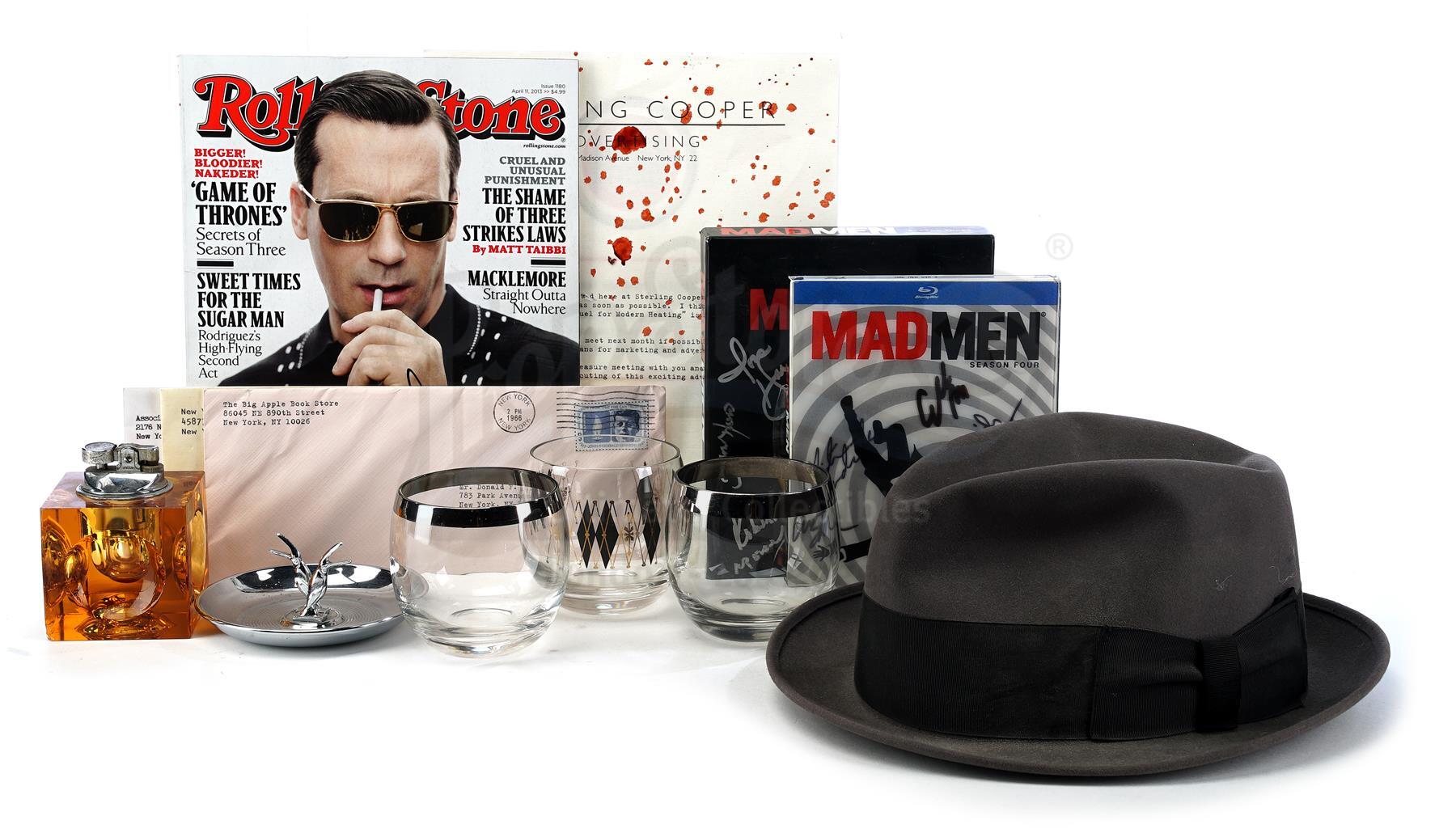 Lot # 853: MAD MEN (T.V. SERIES, 2007 - 2015) - Don Draper's (Jon Hamm ...