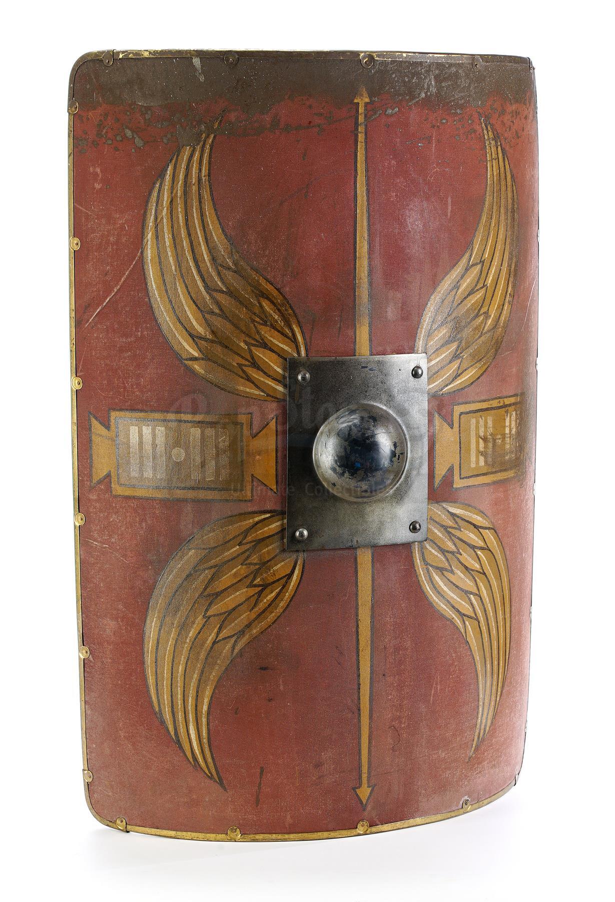 Lot # 700: GLADIATOR (2000) - Red Infantry Shield