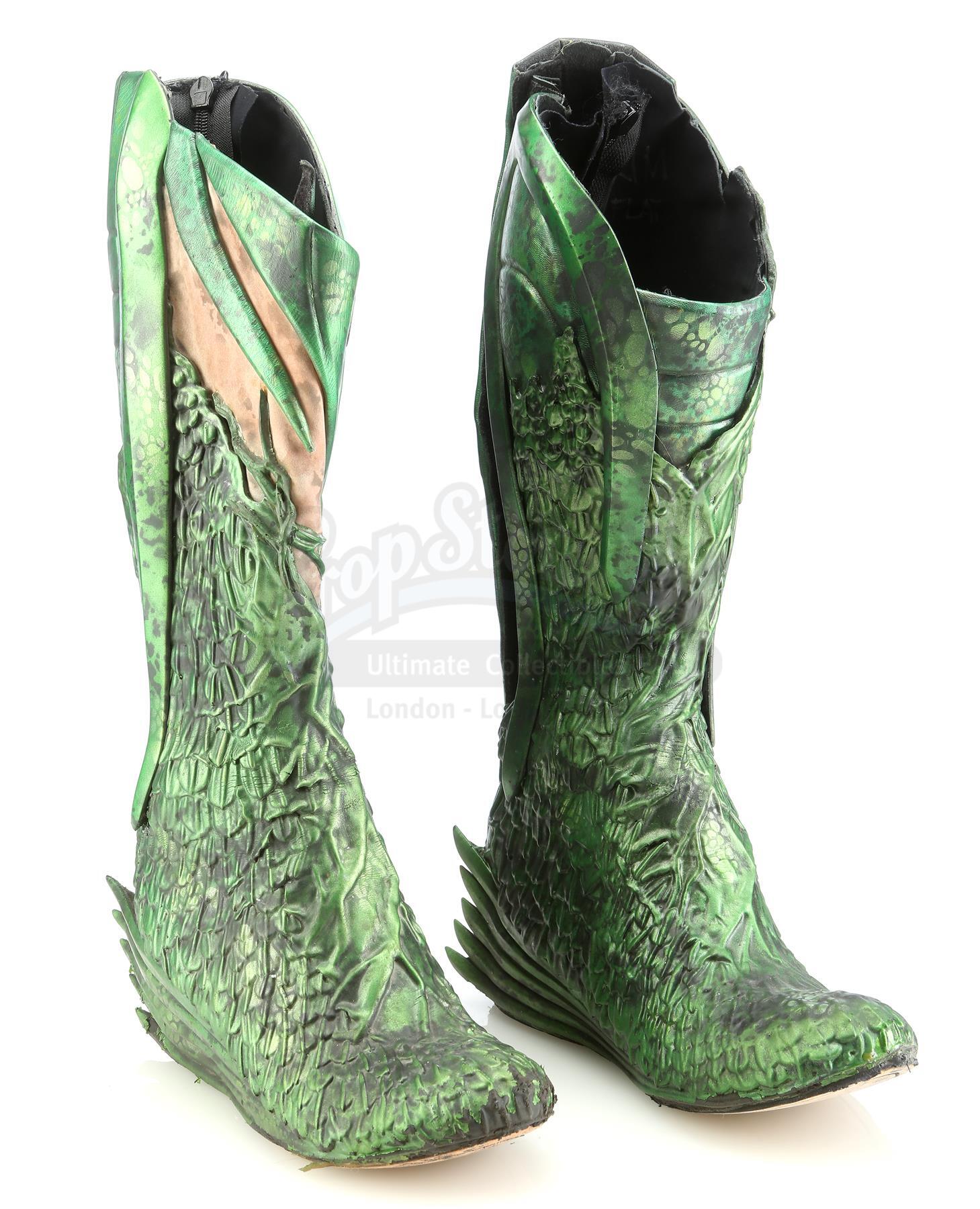 Lot # 973: POWER RANGERS (2017) - Pair of Rita Repulsa's Corrupted ...