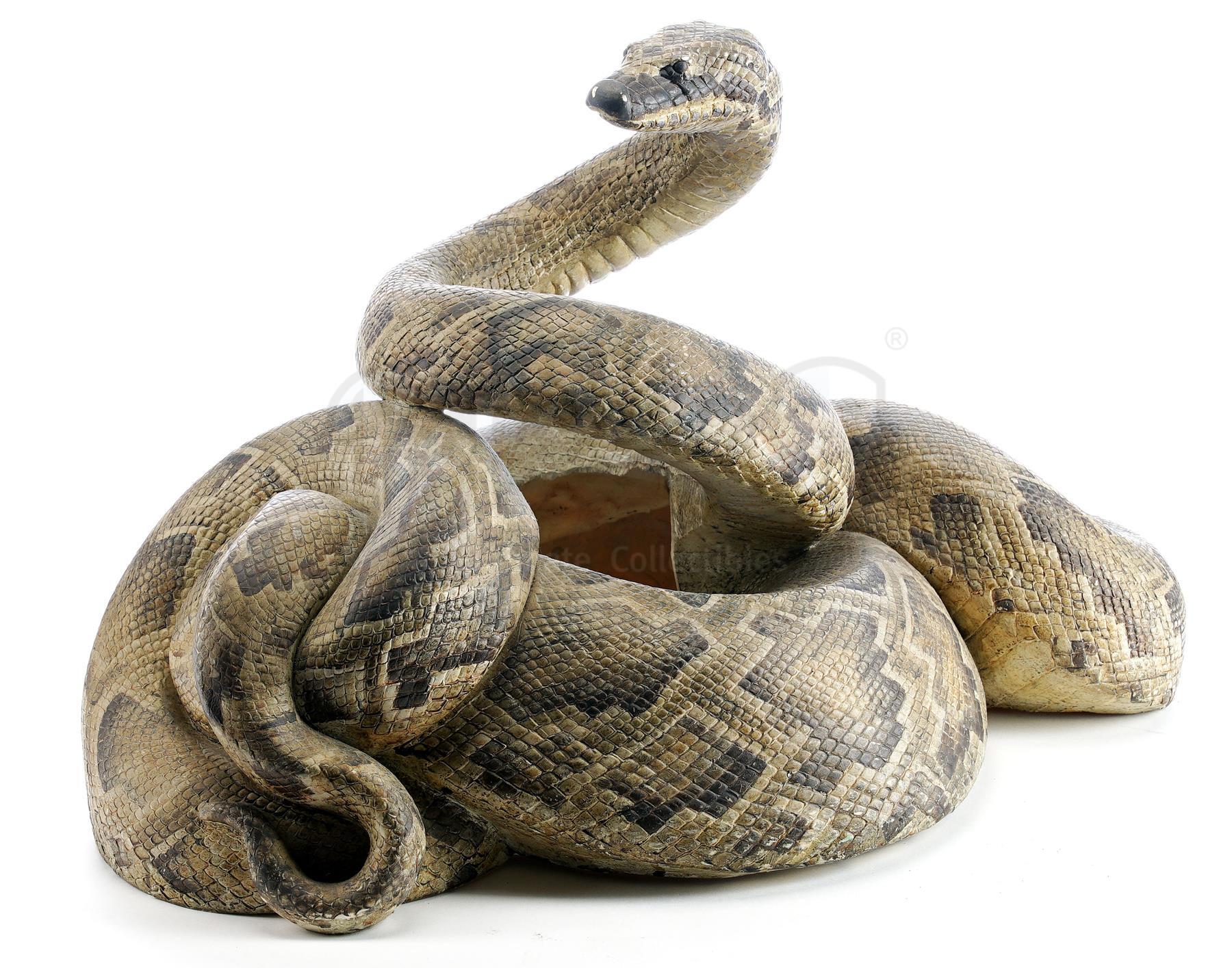 Lot # 132: INDIANA JONES & THE TEMPLE OF DOOM (1984) - Snake Surprise Snake