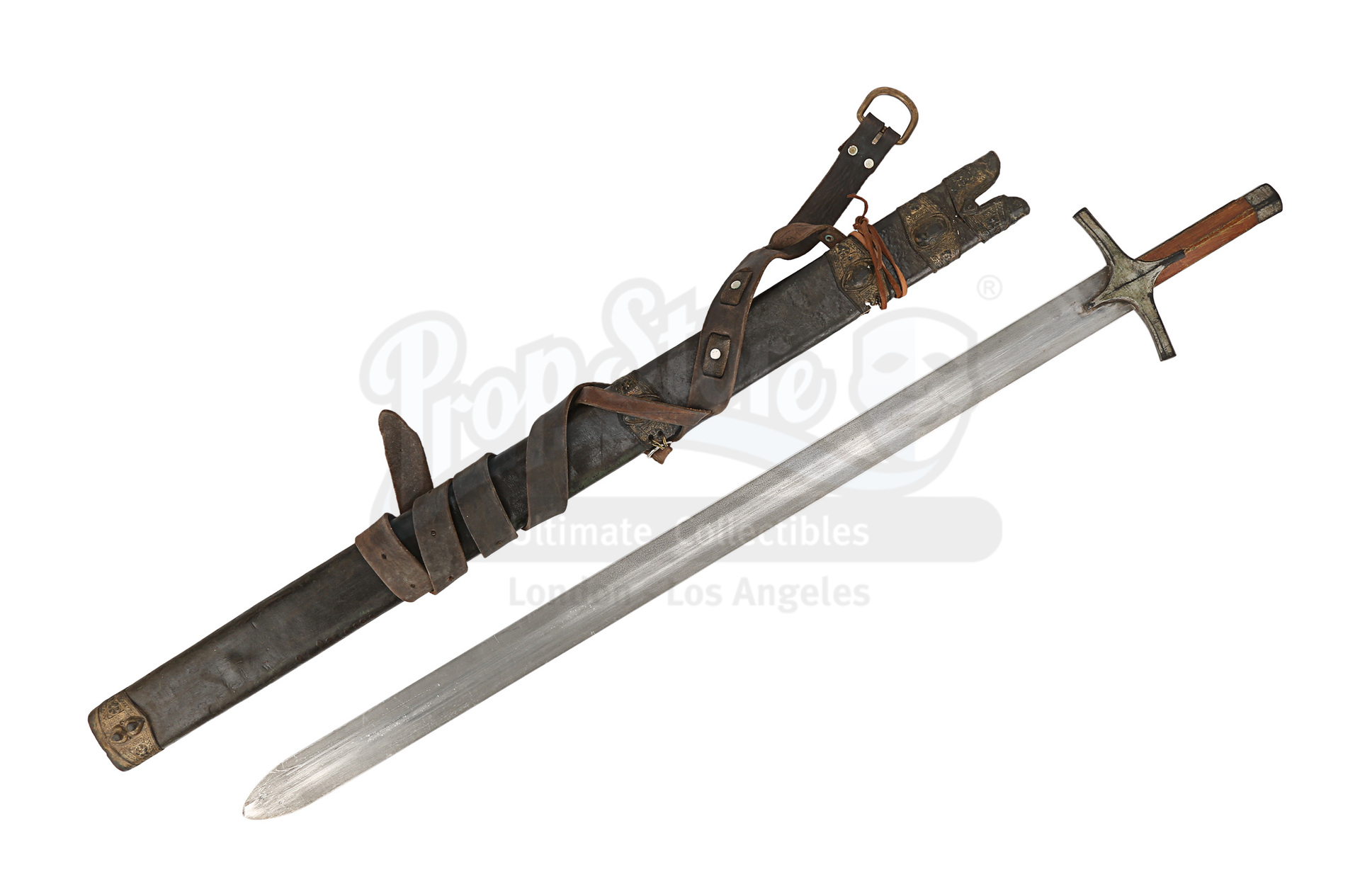 Saladin Soldier Straight Sword and Scabbard | Prop Store - Ultimate ...