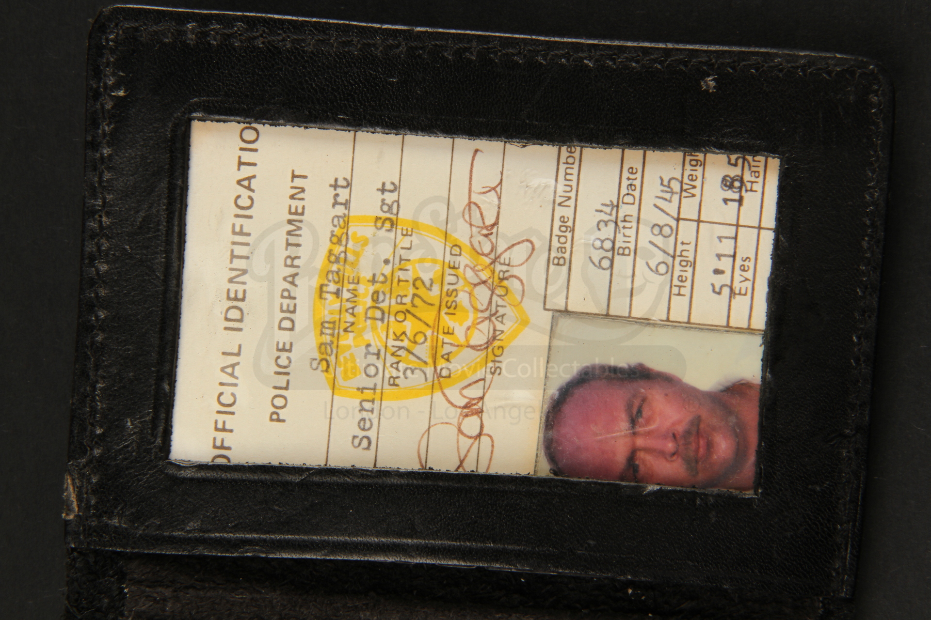 Beverly Hills Cop 2 Detective Axel Foley Police ID Badge Screen ...