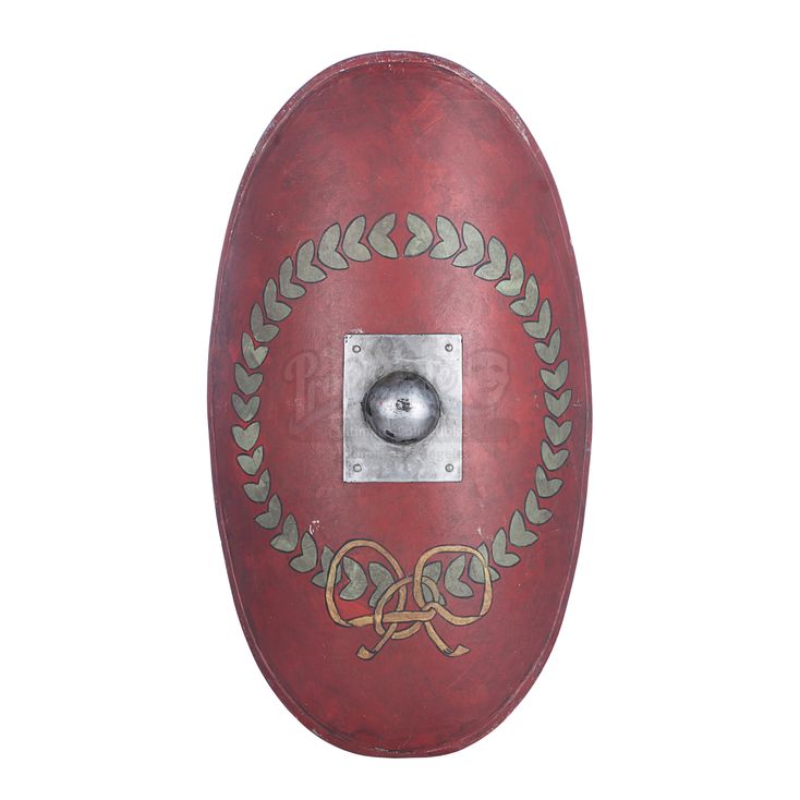Red Roman Infantry Shield | KING ARTHUR (2004)