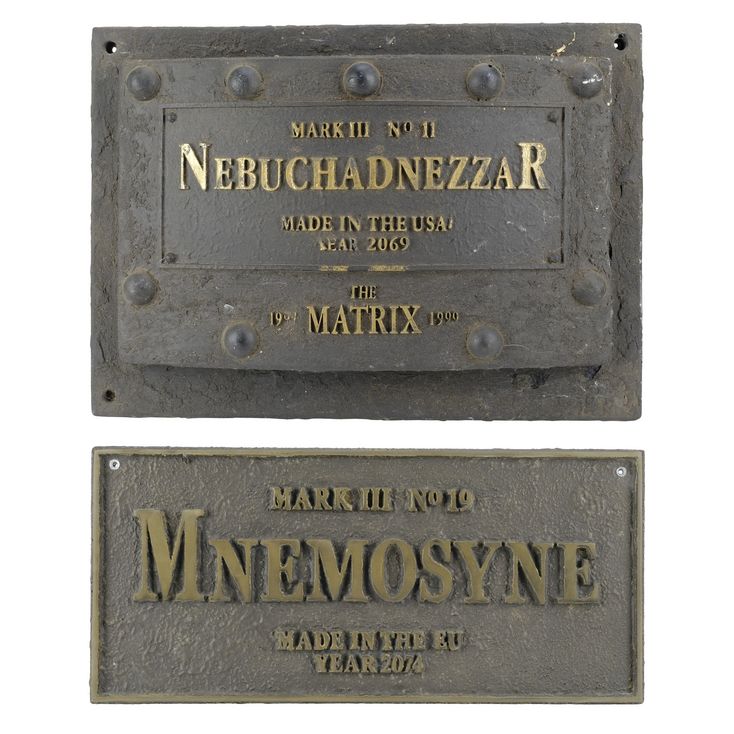 Lot # 760: THE MATRIX FRANCHISE (1999 - 2021) - Nebuchadnezzar and ...