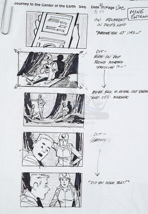 Hand-Drawn Storyboard and Script Collection | Prop Store - Ultimate ...