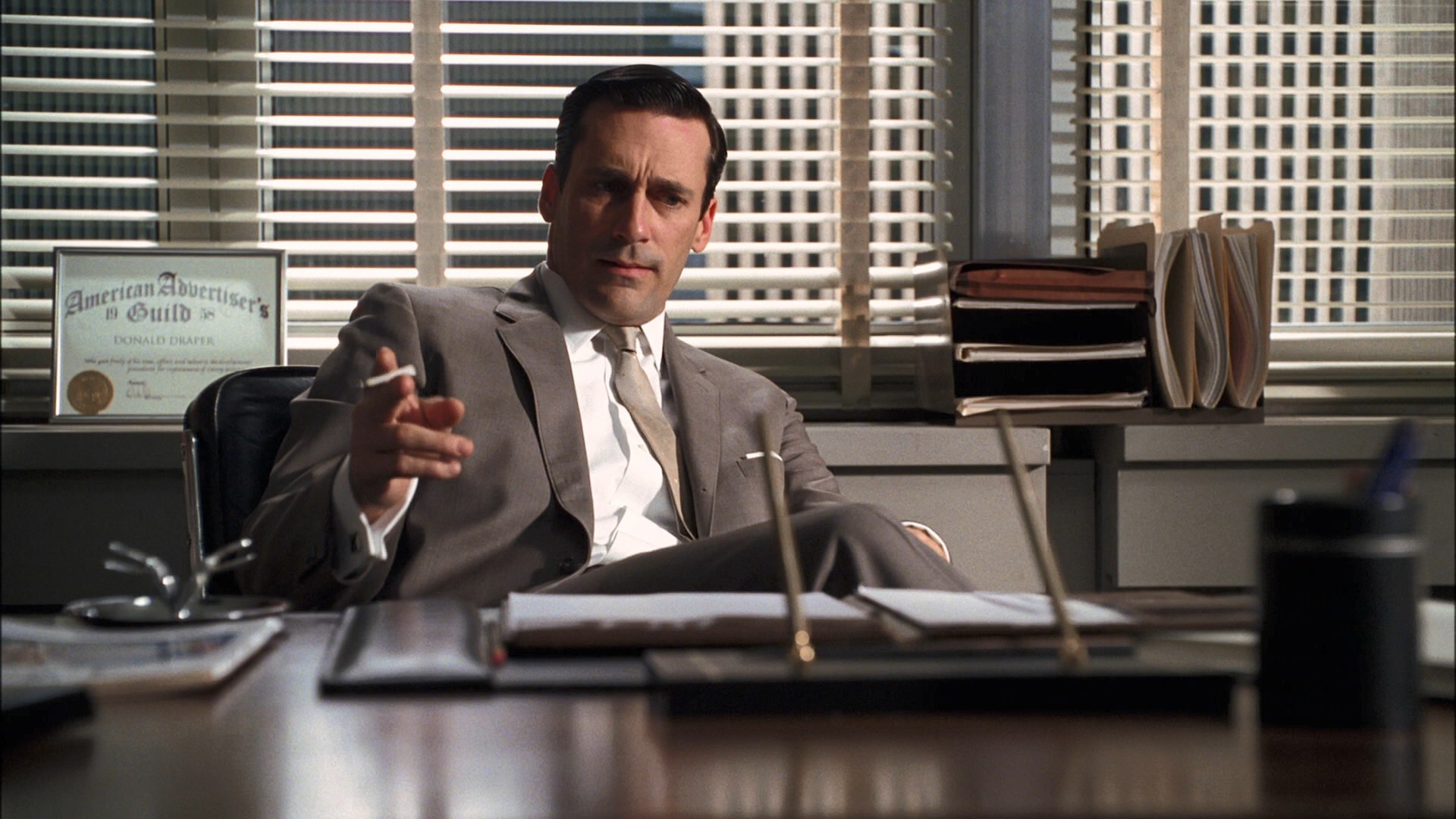 Lot 853 Entertainment Memorabilia Live Auction - Don Drapers (Jon Hamm ...