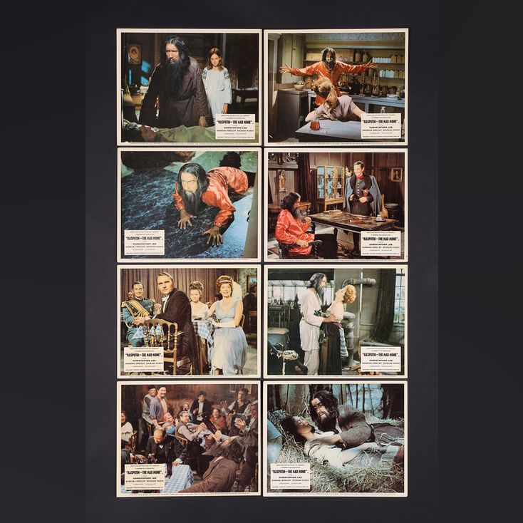 Lot 312 - Poster Live Auction - Set of Eight British Front of House ...