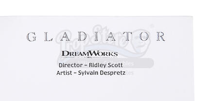 Gladiatorial Fight Scene Storyboards | Prop Store - Ultimate Movie ...
