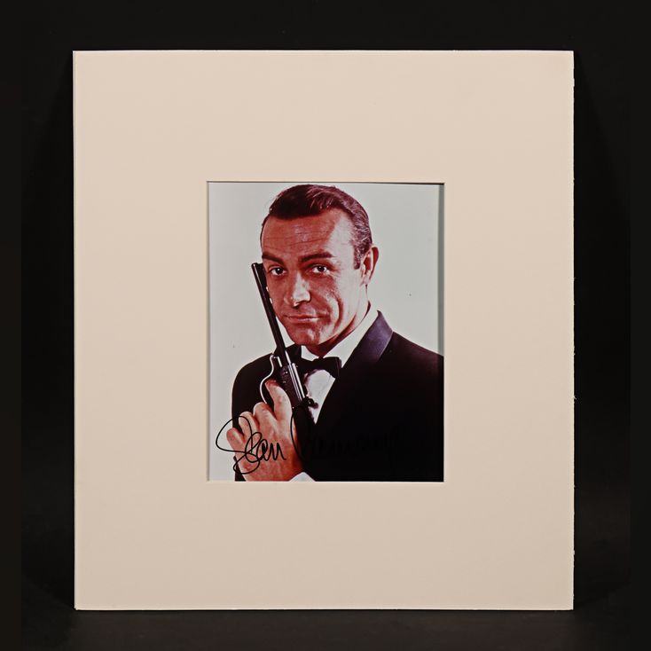 200. Sean Connery Autographed Still ### JAMES BOND: SEAN CONNERY