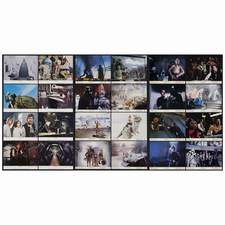 384. Lobby Card Sets (3) (11 x 14 ); Very Fine ### STAR WARS: ORIGINAL ...