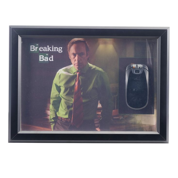 Lot 590 - Framed Saul Goodman (Bob Odenkirk) Burner Phone | BREAKING ...