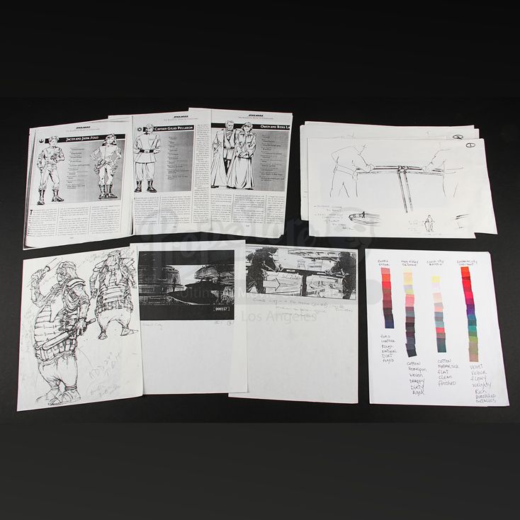 Character and Landscape Studies | STAR WARS: THE PHANTOM MENACE (1999)