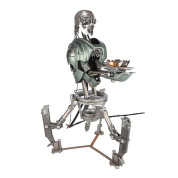 Lot # 1448 : SURROGATES (2009) - Screen-matched Light-up Surveillance Droid