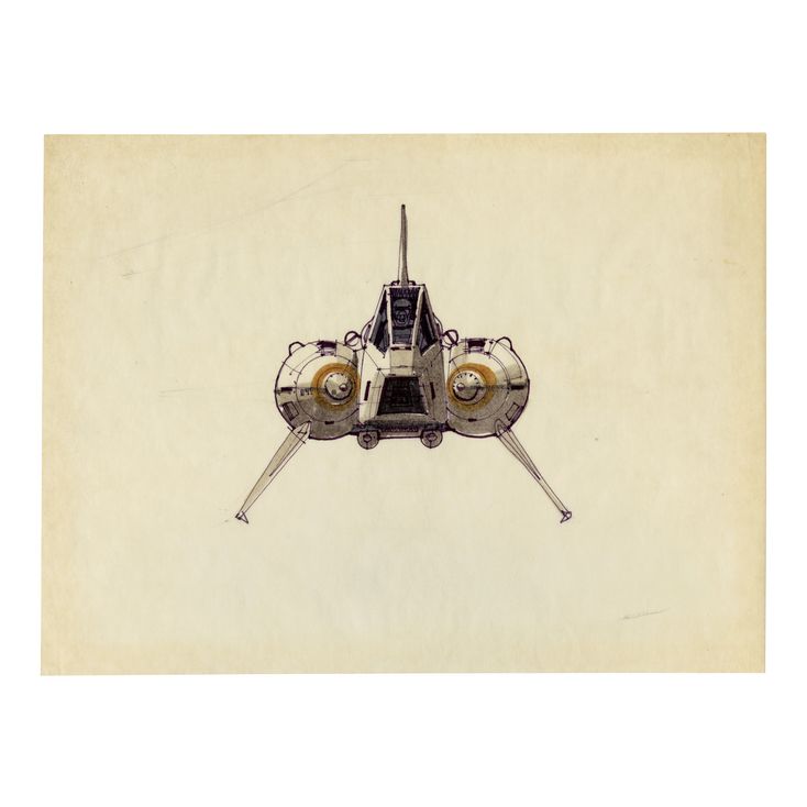 Lot # 590: BATTLESTAR GALACTICA (1978-1979) - Hand-Drawn Ralph ...