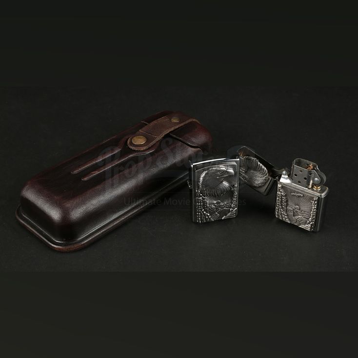 Cactus Bills (Paul Rudd) Cigar Case and Lighters | MUTE (2018)