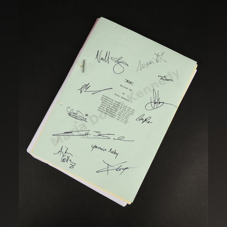 Lot #2 - KIN (T.V. SERIES, 2022) - Maria Doyle Kennedy's Cast ...