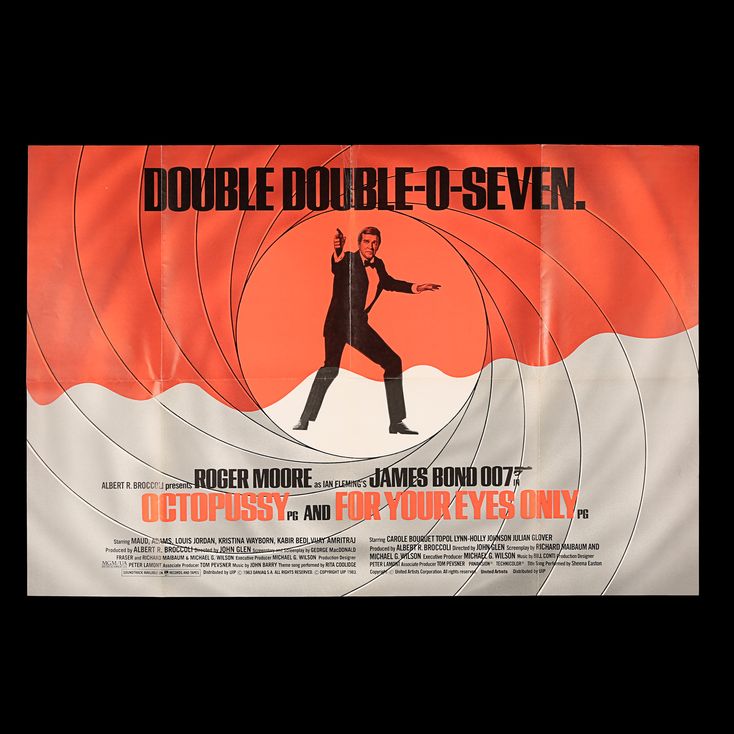 UK Double Bill Quad, 1984 | OCTOPUSSY (1983)