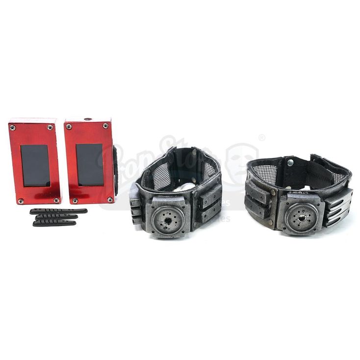 Two Mutant Collar Remotes with Cases with Two Inhibitor Collars ...